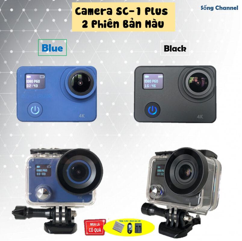 Camera Hành Trình Xe Máy SC-1- Camera phượt chất lượng cao, giá tốt