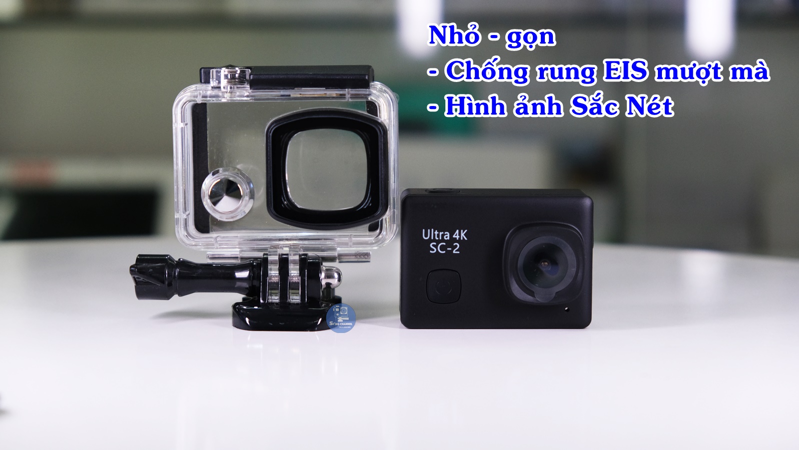 Camera Hành Trình Xe Máy SC-2 (Màn Hình Cảm Ứng)