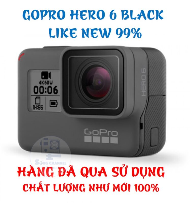 Camera Gopro Hero 6 Black (Like New) - Camera Hành Trình Xe Máy.com