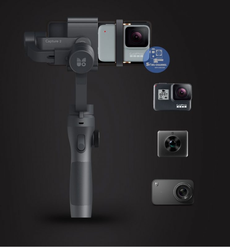 Gimbal- Tay Cầm Chống Rung FunSnap Capture 2 - Sống Channel