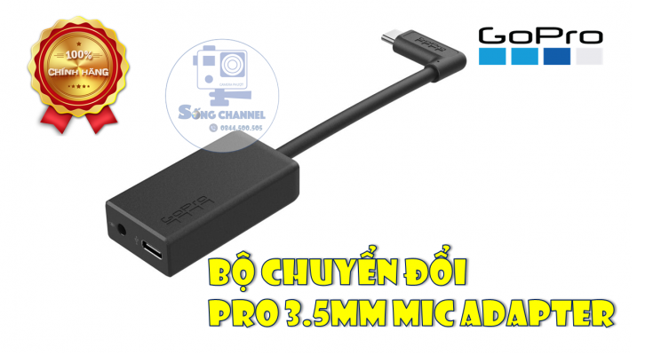 Bộ Chuyển Đổi Gopro Pro 3.5mm Mic Adapter - Phụ Kiện GoPro