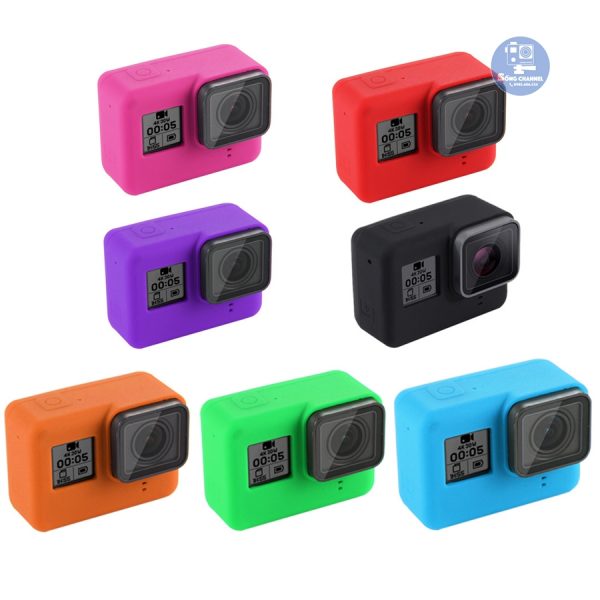 Case Silicon bảo vệ cho GoPro 5, 6, 7+ Nắp đậy ống kính