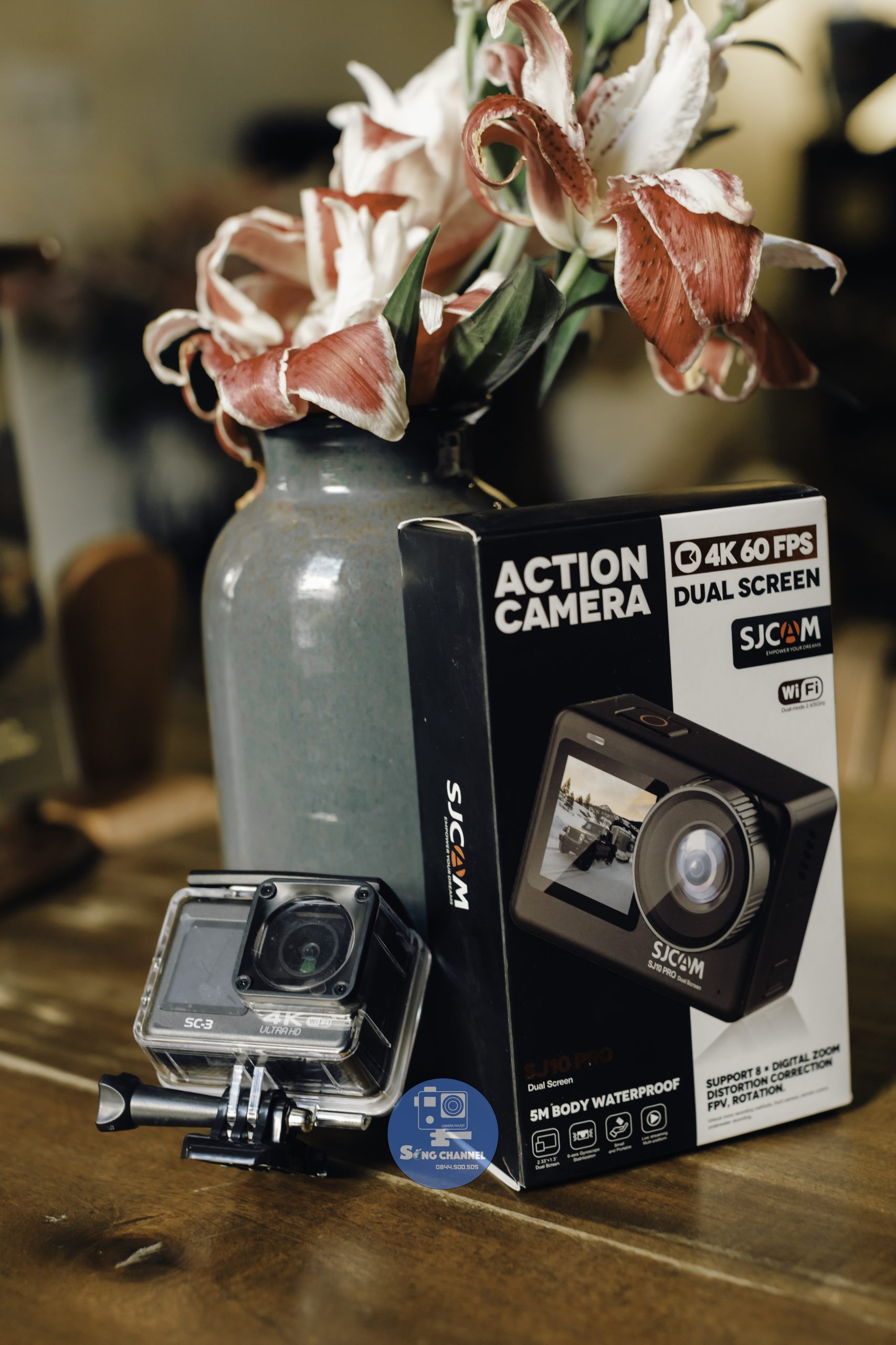 Camera SC-3 - Camera Làm VLog - Quay 4K, Có Màn Hình Selfie