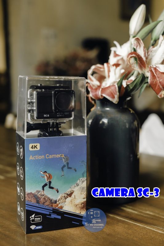 Camera SC-3 - Camera Làm VLog - Quay 4K, Có Màn Hình Selfie