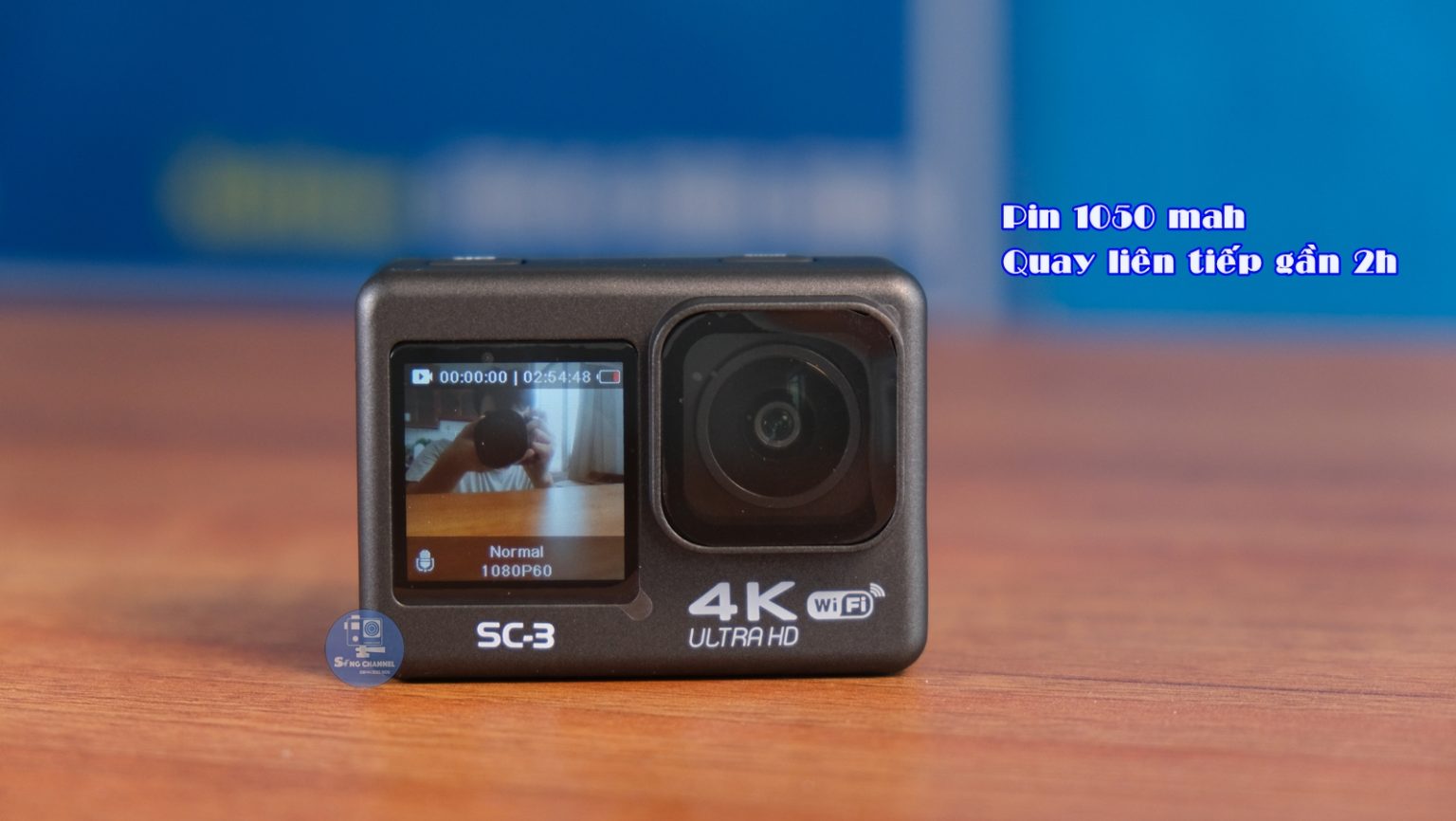 Camera SC-3 - Camera Làm VLog - Quay 4K, Có Màn Hình Selfie
