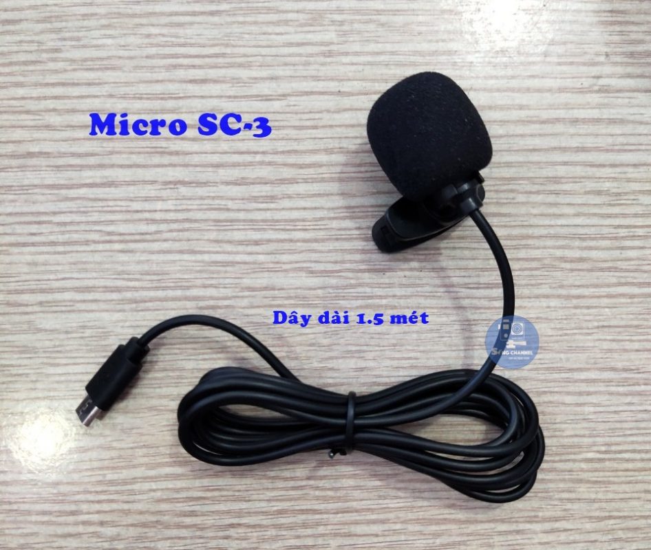 Micro Thu Âm Camera SC-3, SC-3 Air, S81, SC-M200, 5K M40
