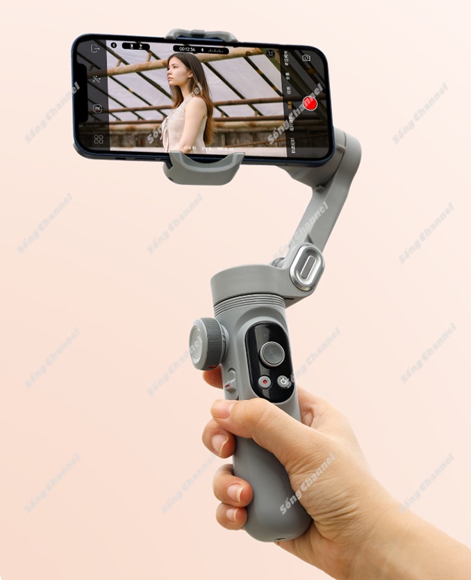 Gimbal Chống Rung Aochuan Smart X Pro - Có Sạc Không Dây