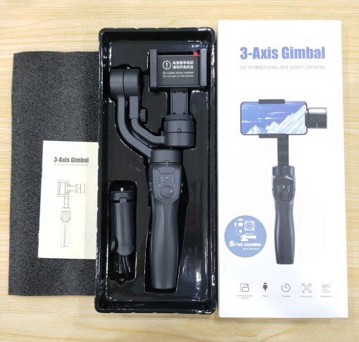 Gimbal chống rung F8 3 AXIS - Ổn định 3 trục cho điện thoại.