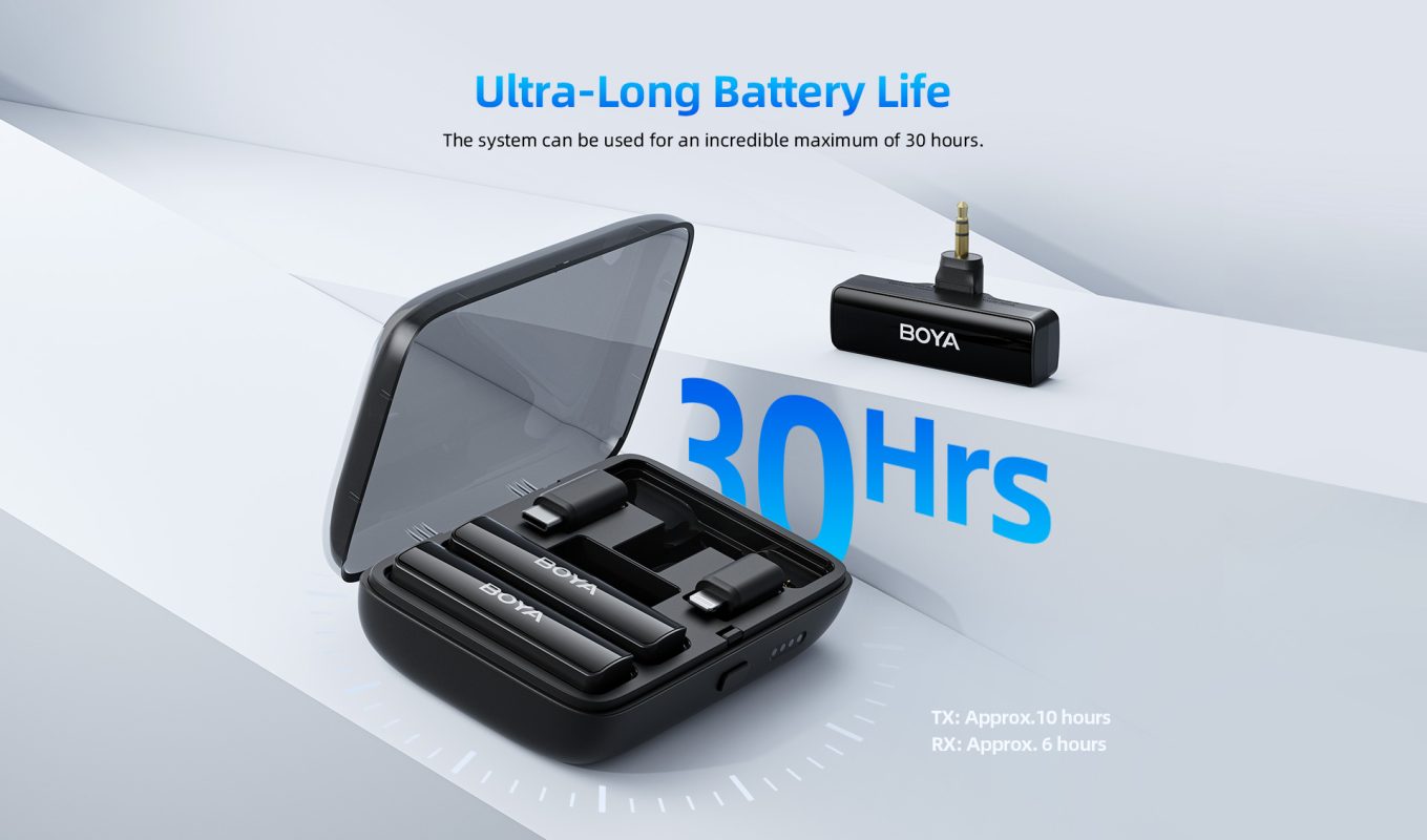 Micro Không Dây BOYA LINK 3 in 1 - Chính Hãng