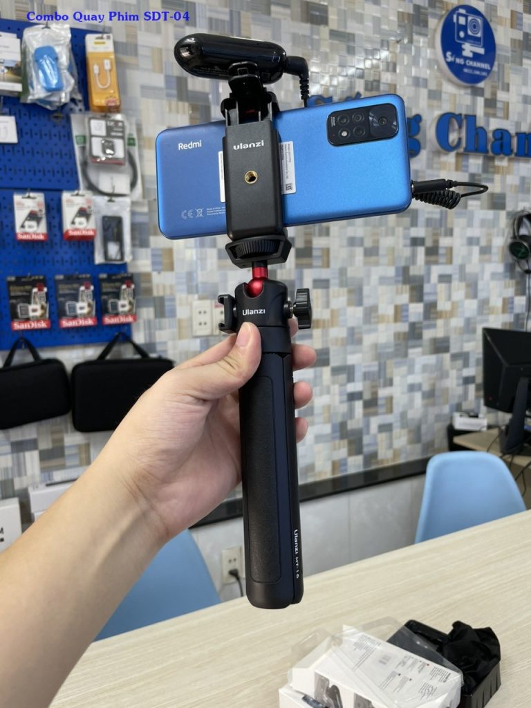 Combo Phụ Kiện Quay Phim Bằng Điện Thoại SDT-04