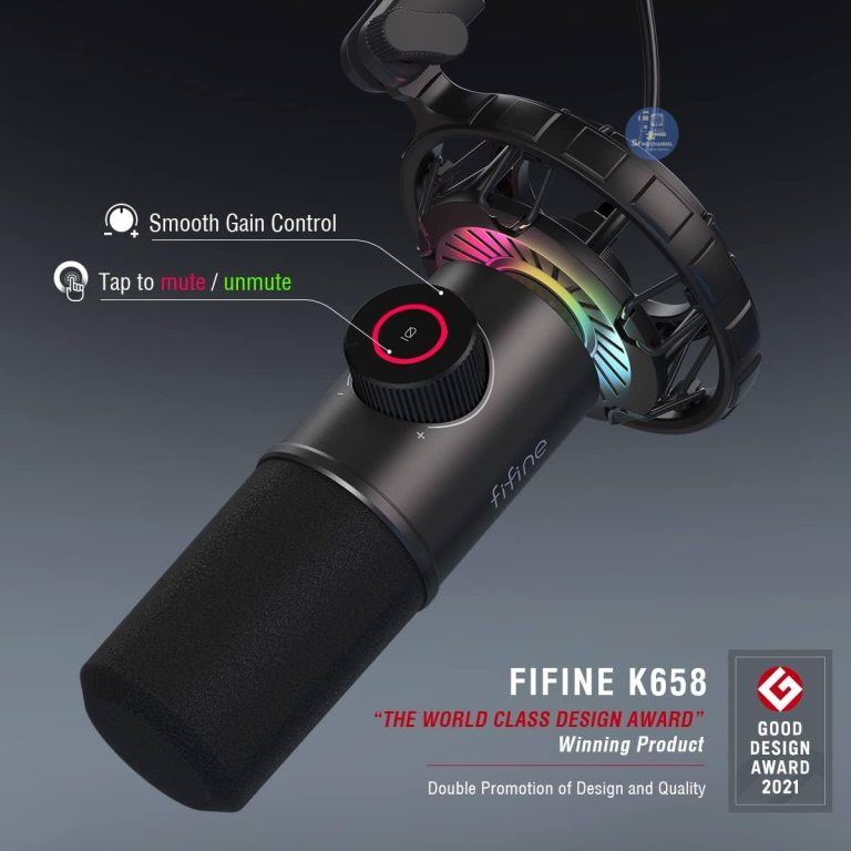 Micro FIFINE K658 RGB CỔNG USB- DYNAMIC CARDIOID MICROPHONE - Hàng ...